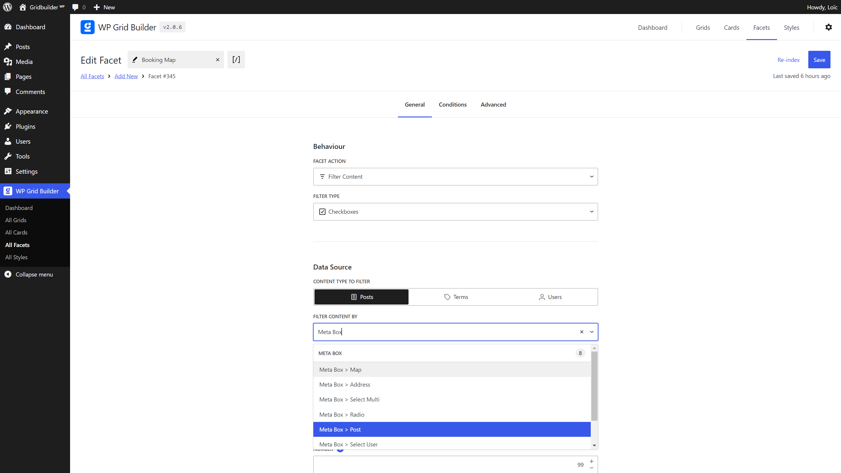 Meta Box - WP Grid Builder